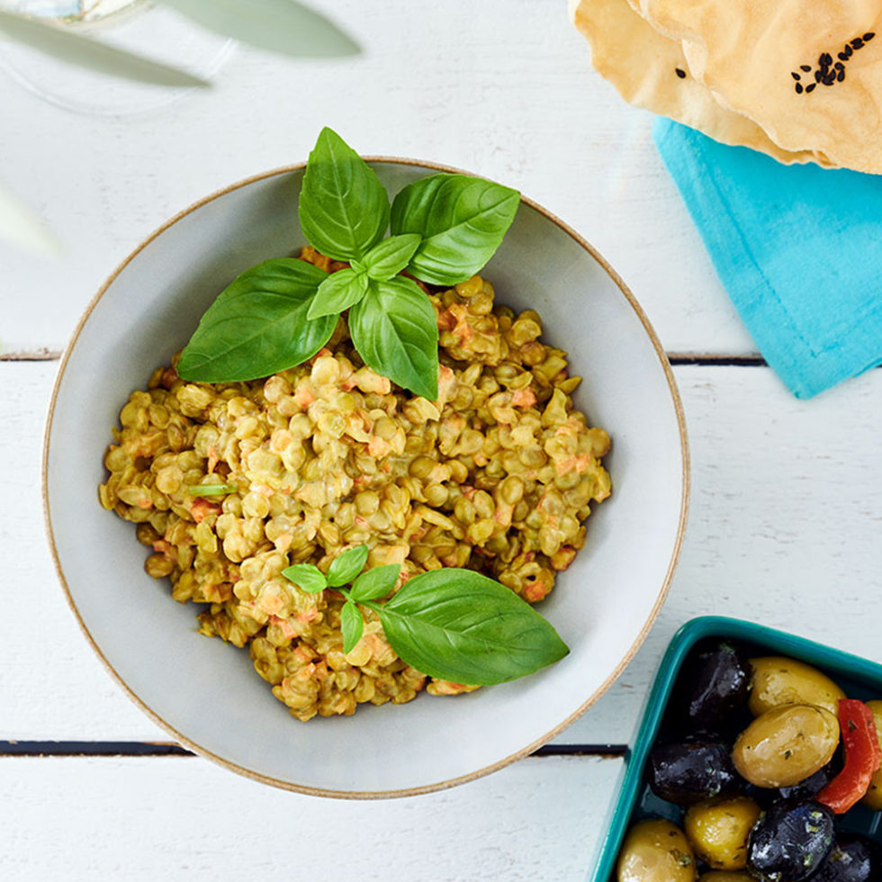 Curry Linsensalat mit Karotten - GROSSMANN